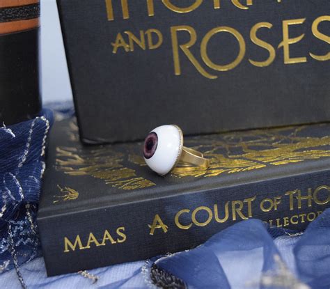 Amarantha S Jurian Eye Ring Officially Licensed Acotar Jewelry