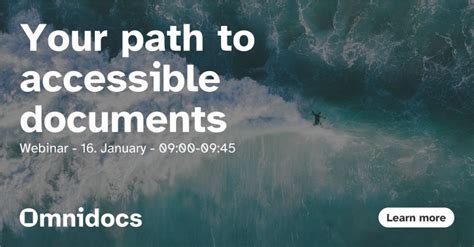 Omnidocs On Linkedin Event Its Time For Accessibility Your Path To