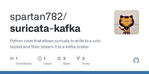 github spartan782 suricata kafka python code that allows suricata to