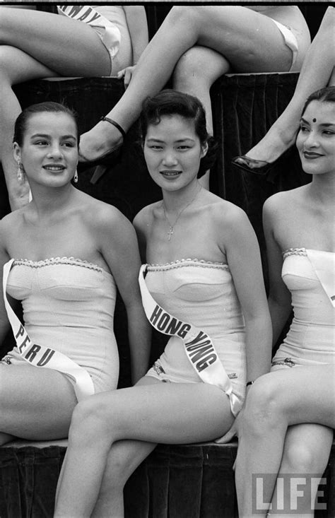 더쿠 64년 전 미스 유니버스 대회 참가자들 