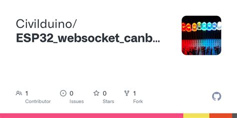 GitHub Civilduino ESP Websocket Canbus