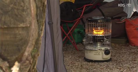 겨울 캠핑 불청객 일산화탄소 중독실제 실험했더니