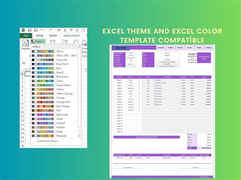Proforma Invoice Excel Template For Professional Billing And Estimate
