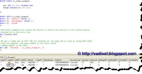 Does Clustered Index Physically Orders The Data Within A Table