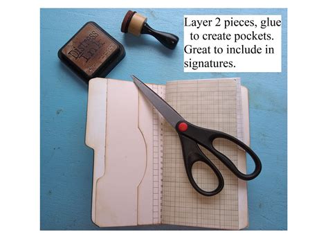 File Folder Ledger Junk Journal Kit Etsy