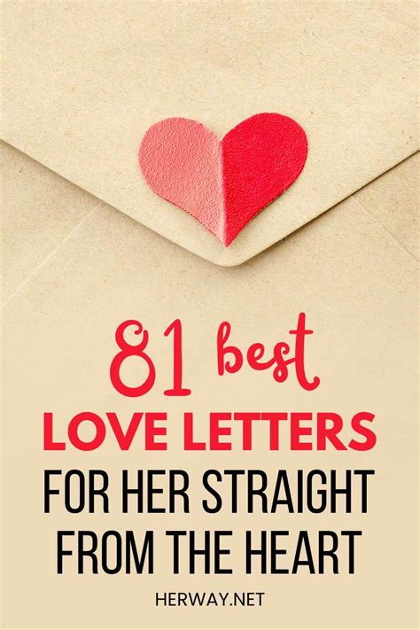 Most Romantic Love Letters