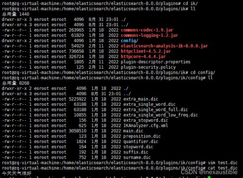 Elasticsearch Ik分词器的安装和使用elasticsearch 安装ik分词器 Csdn博客