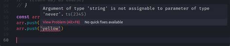 Typescript Defining An Array With One Type But Not Mixed Types Stack Overflow