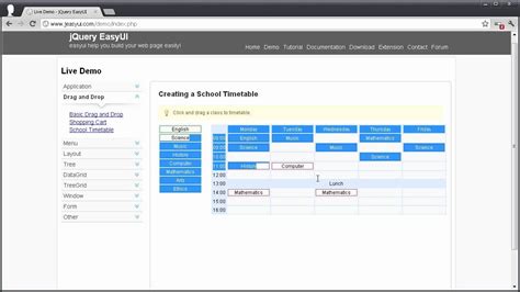 Jeasyui Iterfaces De Usuario Web Basados En Jquery Youtube