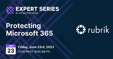 Webinar Protecting Microsoft 365