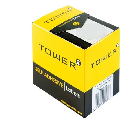 Tower C32 Colour Code Rolls Silver — Statesman Stationery