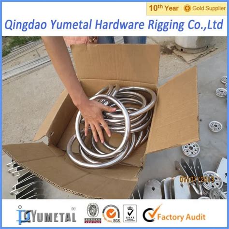 Stainless Steel Weldless Round Ring