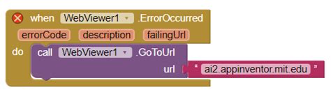 Webviewer Does Not Load MIT App Inventor Help MIT App Inventor Community
