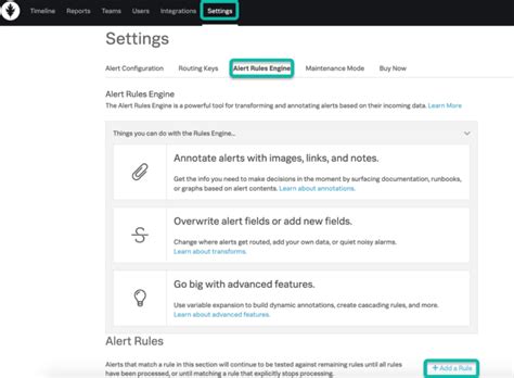 getting started with the alert rules engine victorops