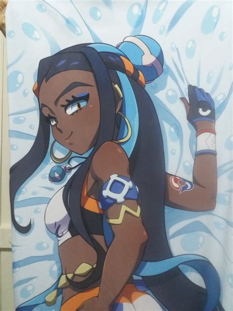 Nessa Pokemon Sword Shield Dakimakura Cover 3 Variants Etsy