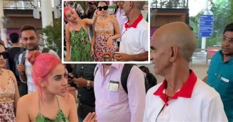 भारत का नाम खराब कर रही हो उर्फी जावेद के कपड़े को देख गुस्सा हुए