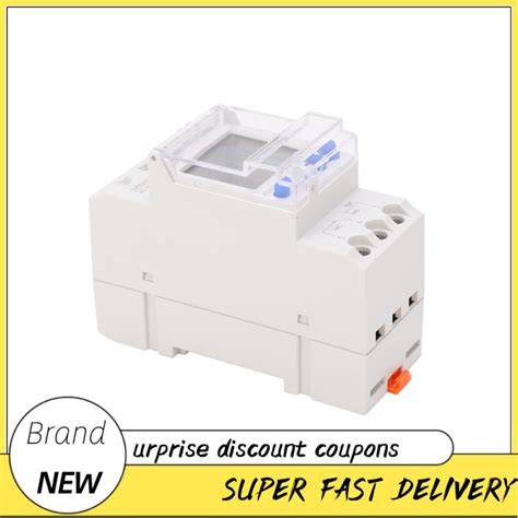 Freemarket Timer Switch Second Control Analogue Programmable Lcd Backlight Din Rail Tm928sak 85