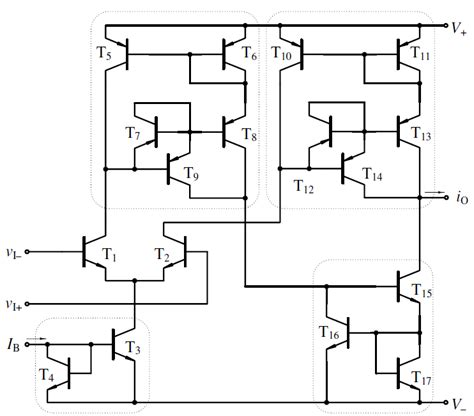 挑战题4 Ca3080跨导放大器内部电路