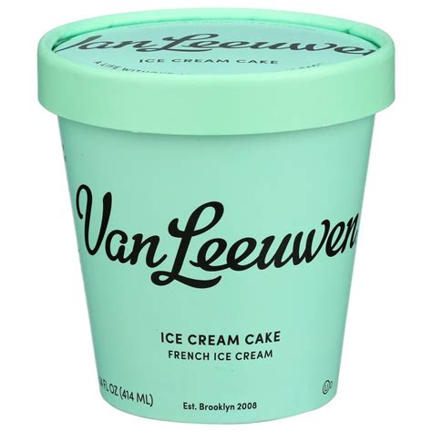 Van Leeuwen Ice Cream Cake 14 Ounce 8 Per Case