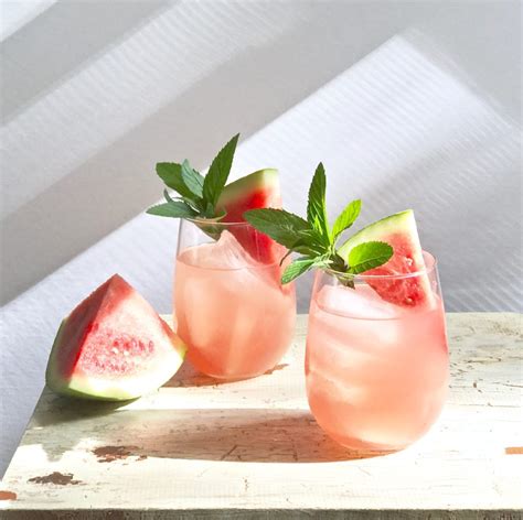 Moonshine Melon Mint Cocktail The Good Eats Company