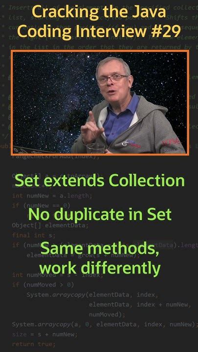 What Is The Difference Between Collection And A Set Cracking The