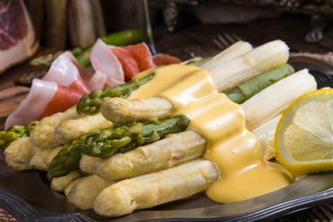 Espárragos Con Salsa De Mostaza Receta