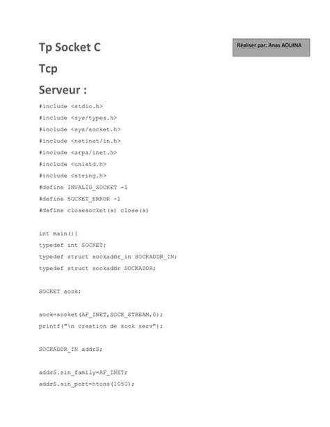 Tp Socket En Cpdf