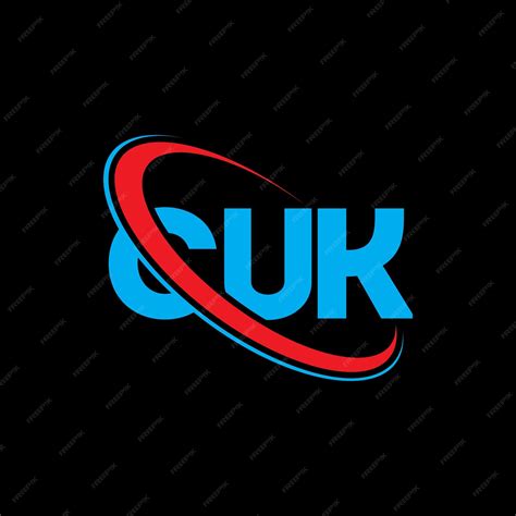 Premium Vector Cuk Logo Cuk Letter Cuk Letter Logo Design Initials Cuk Logo Linked With Circle