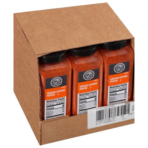 Monarch Ground Cayenne Pepper In Plastic Shaker Bottle Us Foods Chef
