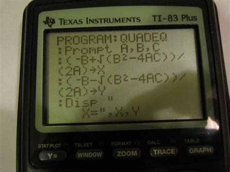 Program Calculator To Solve Quadratic Equations Tessshebaylo