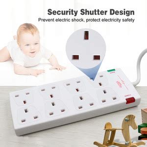 Gang Surge Protected Extension Lead