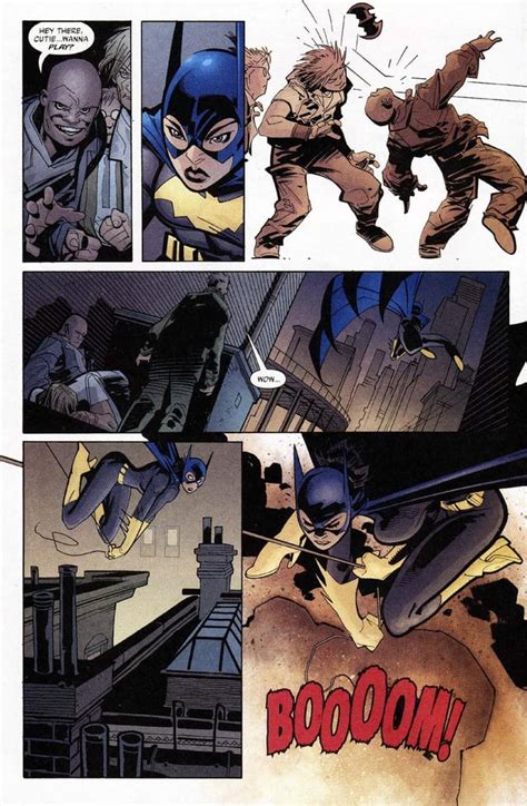 Comic Excerpt Cassandra Cain In Barbara Gordons Costume Batgirl