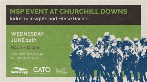 Data Canopy On Linkedin Churchilldowns Ai Datacenter Markettrends