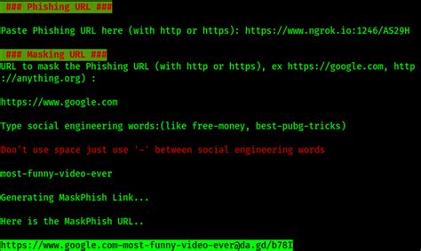github jaykali maskphish introducing url making technology to the