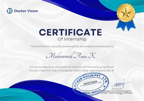 muhammed anas on linkedin internship computervision deeplearning