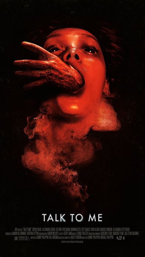 Talk To Me 2023 Terrifying Horror Movies Horror Movie Art Horror