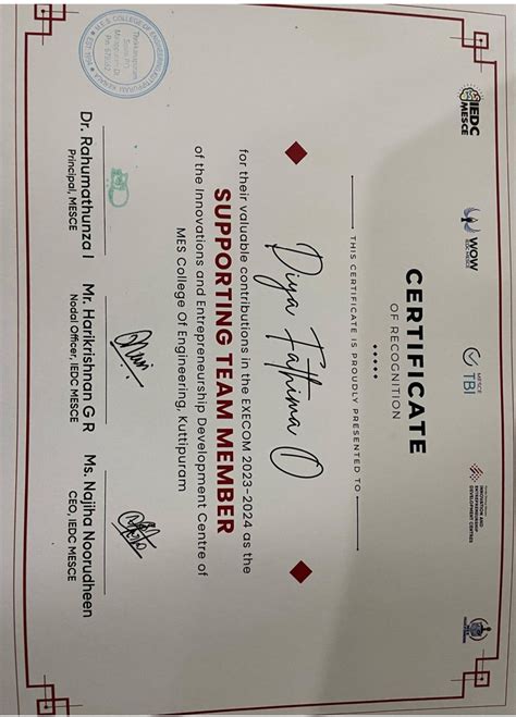 Diya Fathima On Linkedin Proud And Honored 🌟 Im Thrilled To Share