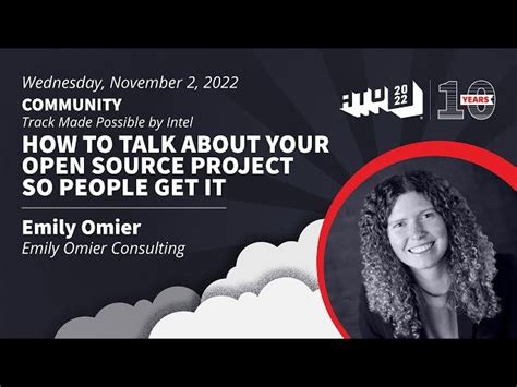 Free Video How To Talk About Your Open Source Project So People Get It