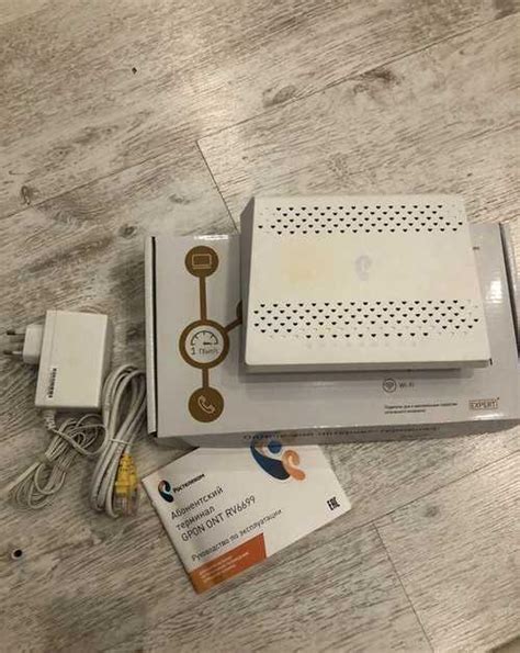 Оптический интернет-терминал (Wi-Fi роутер) Ростел | Festima.Ru ...