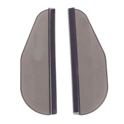 2pcs ด้านหลังรถยูนิเวอร์ซัลมุมมองด้านข้างกระจกอุปกรณ์กันฝนกระจกข้างที่บังแดด Shield Autowork