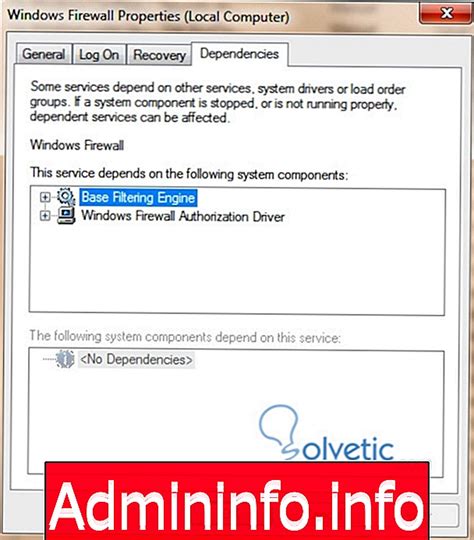 ขอผดพลาดในการดำเนนการบรการใน WINDOWS SERVER 2008 บทเรยน