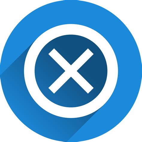 Free X Icon Vector Art Download 10638 X Icon Icons And Graphics Pixabay