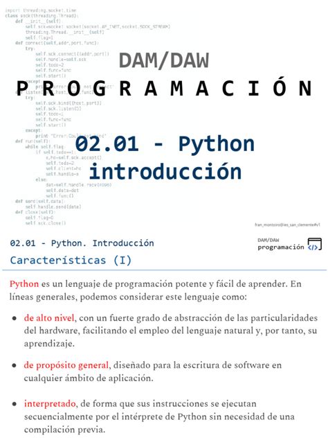 Diapos Python Pdf Python Lenguaje De Programación Cadena Informática