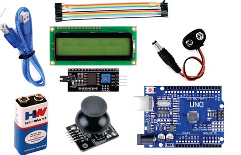 Arduino Lcd Joystick Game Project Components Kit Skynet Robotics