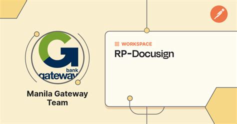 rp docusign postman api network