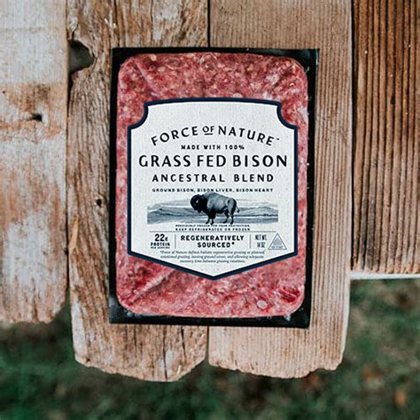 Buy Grass Fed Grass Finished Ground Beef Ancestral Blend Force Of