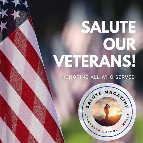 Salute Magazine 🎖️ Calling All Veterans And Proud