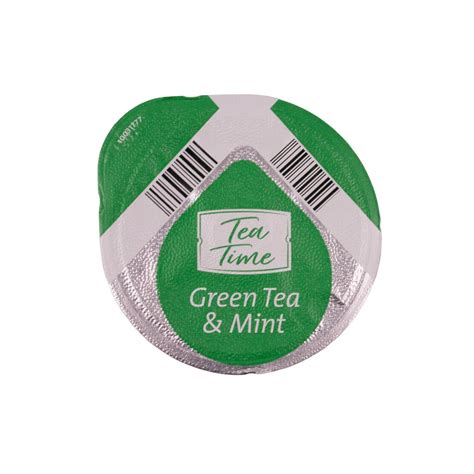 Tea Time Green Tea And Mint 16 Pods For Tassimo
