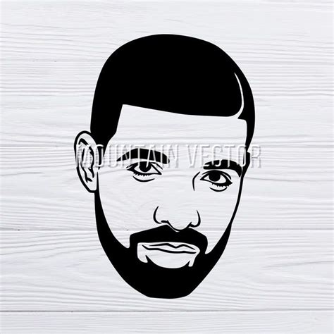 Drake Svg Png File Drake Silhouette Perfect For Cricut Svg Etsy Artofit