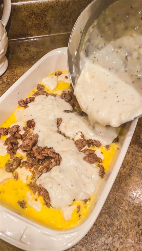 Sausage Gravy Breakfast Casserole Artofit